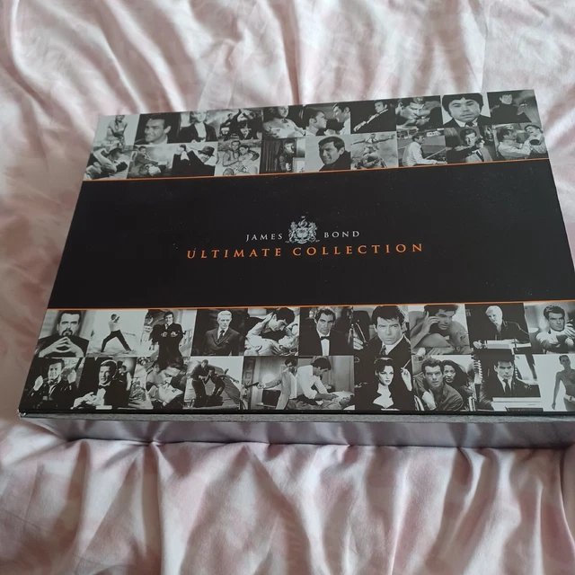 JAMES BOND ULTIMATE DVD Collection Box Set 20 Films 2006 007 Spy Movie ...