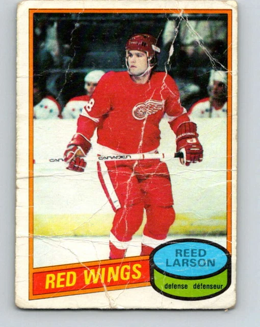 1980-81 O-PEE-CHEE #43 Reed Larson Detroit Red Wings V37402 EUR 1,00 ...