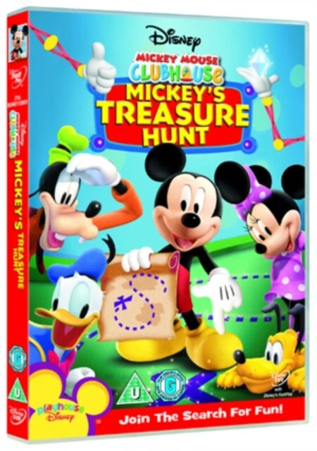 NEW MICKEY MOUSE Clubhouse - Mickeys Treasure Hunt DVD REGION 2 [2009 ...