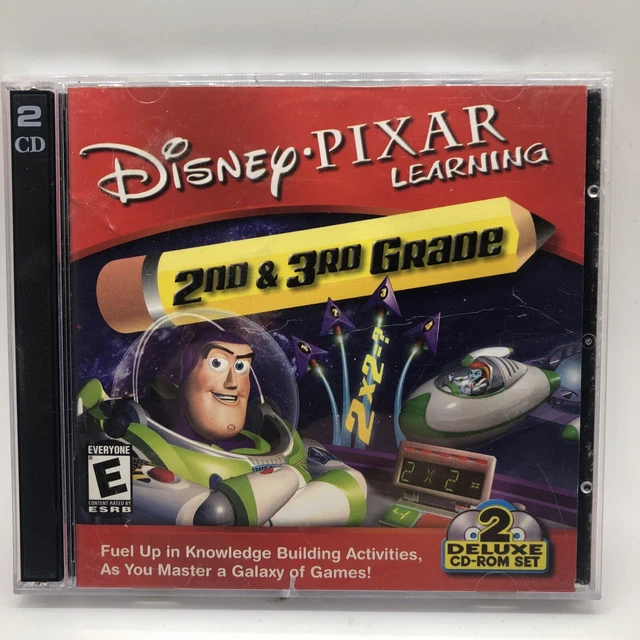 DISNEY/PIXAR LEARNING: 2ND & 3rd Grade (Windows/Mac, 2002) £6.22 ...