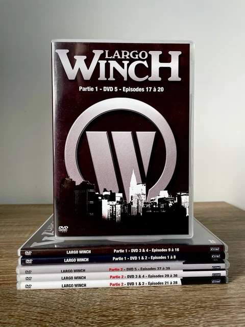 LARGO WINCH - L’intégrale De La Série | Partie 1 Et 2 | Lot 10 Dvd ...