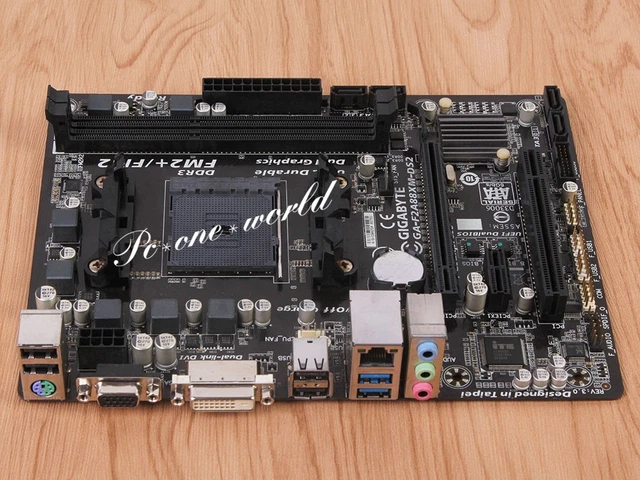 GIGABYTE GA-F2A88XM-DS2 MOTHERBOARD Socket FM2+ DDR3 AMD A88X 100% working £60.77 - PicClick UK