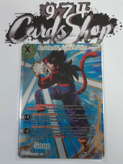 DRAGON BALL SUPER - Son Gohan SS4, Au-dela de l'Ultime BT11-123 SPR £8.55 - PicClick UK