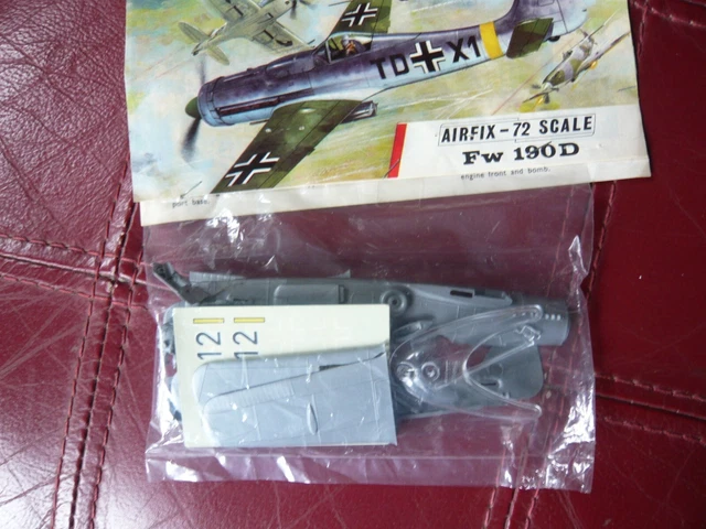 VINTAGE AIRFIX 1/72 model German Fw 190D in Hanger bag $10.99 - PicClick AU