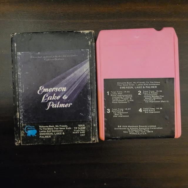 EMERSON LAKE & Palmer Welcome Back To The Show That Never Ends Ladies ...