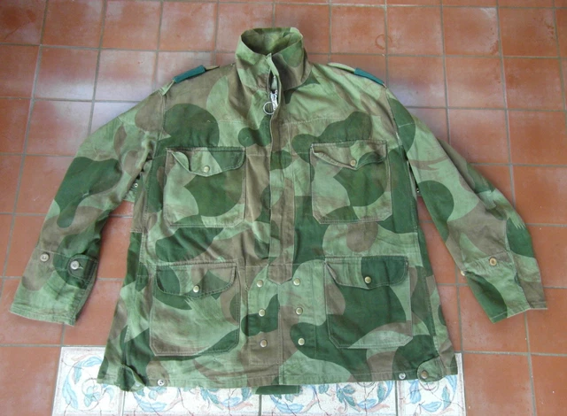 BELGIAN MOON AND Ball Denison Paratrooper Smock Jacket Brushstroke Para ...