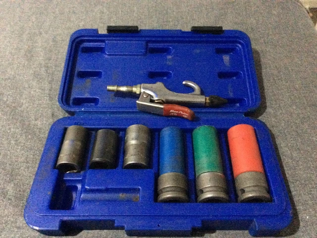 BLUE POINT ITC7316KT 6 piece wheel sockets set Used & Blow Piece £40.00 ...