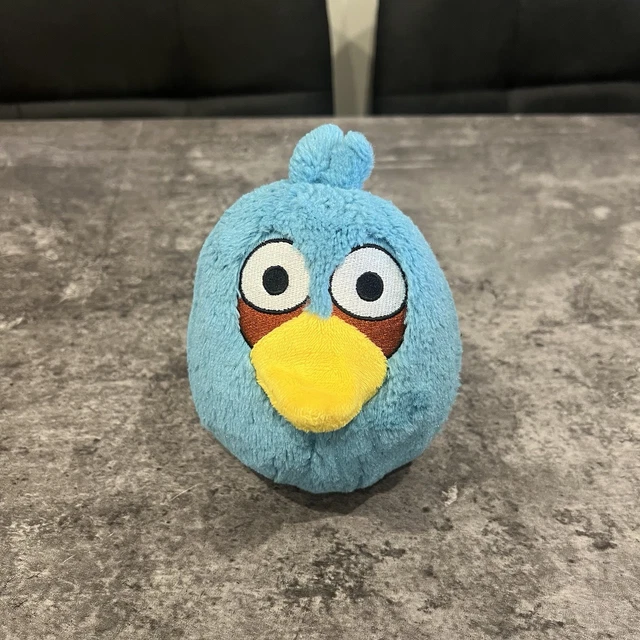 ANGRY BIRDS BLUE Jay Plush Soft Toy 2010 Angry Bird Plush 5" £7.99 ...