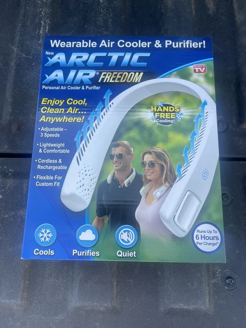 ARCTIC AIR FREEDOM Personal Air Cooler & Purifier 3 Speed Light Weight ...