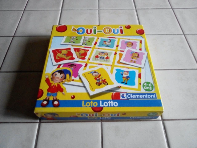 LOTTO OUI-OUI - Jeu de LOTO Oui Oui Clémentoni pour enfants de 4 à 6 ans EUR 10,00 - PicClick FR