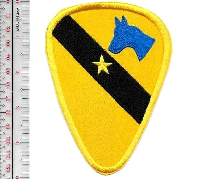 US ARMY 1ST Cavalry Division 2nd Brigade Commander & Staff Unit Patch ...