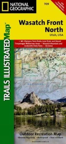 NATIONAL GEOGRAPHIC MAPS Wasatch Front North (Map) EUR 46,08 - PicClick FR