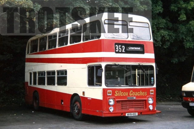 35MM SLIDE SILCOX Coaches Bristol VRTSL6G ECW 11 WHN411G 1990 Original ...