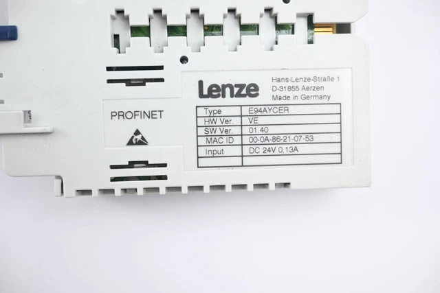 MODULO COMUNICAZIONE LENZE Profinet E94AYCER EUR 74,00 - PicClick IT