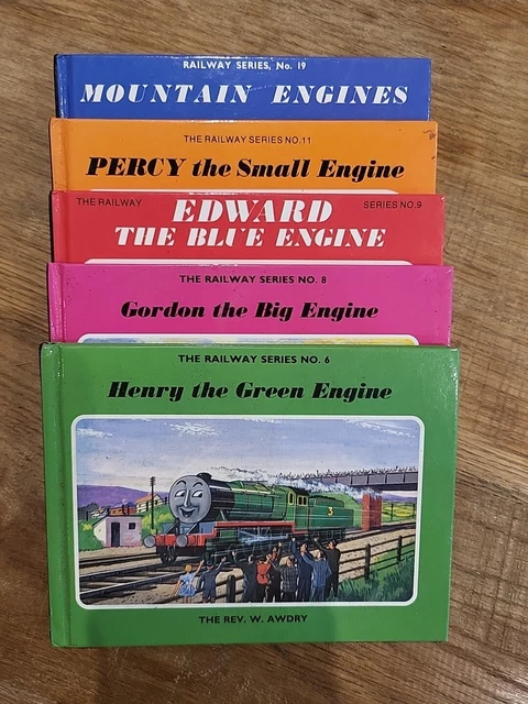 CLASSIC THOMAS THE Tank Engine 5 Original Railway Series books. By Rev ...