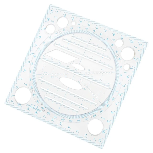 CIRCLE TEMPLATE DRAFTING Templates Multi-purpose High-precision Drawing ...
