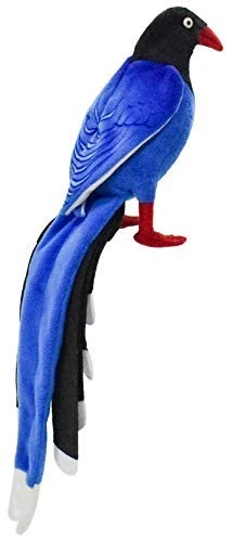 HANSA BH7137 YAMAMUSUME TAIWAN BLUE MAGPIE Bird Stuffed animal Plush ...