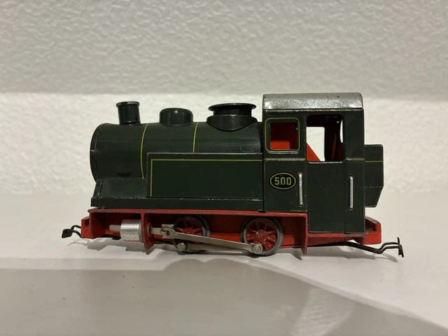 BILLER 500 M Dampflok mit Märklin Kupplungen, selten, Biller-Bahn EUR ...