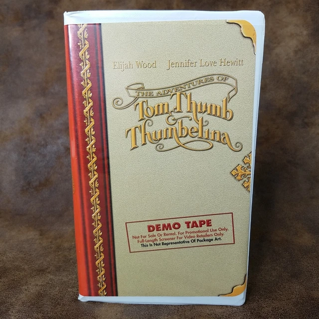 THE ADVENTURES OF Tom Thumb Thumbelina (VHS, 2002 Promo Screener ...