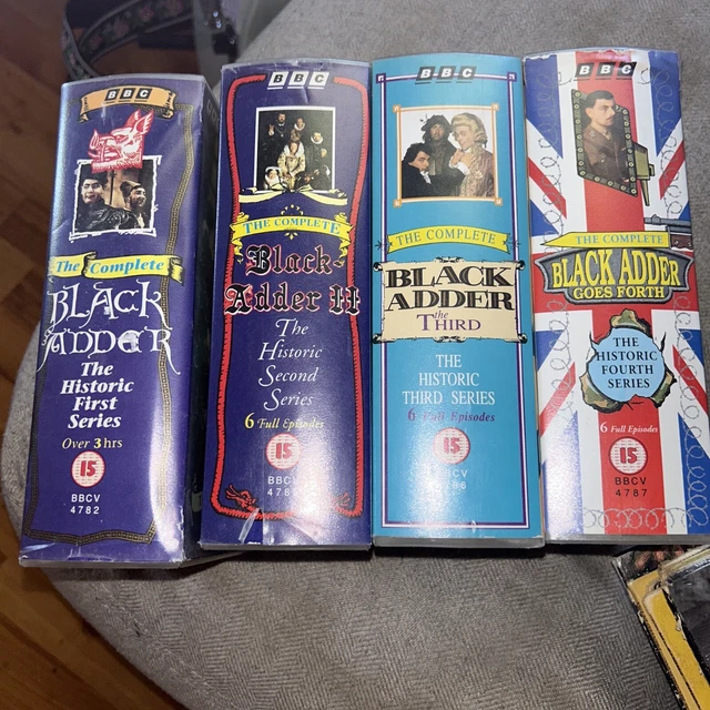BLACKADDER - BBC Series VHS Bundle PAL £3.13 - PicClick UK