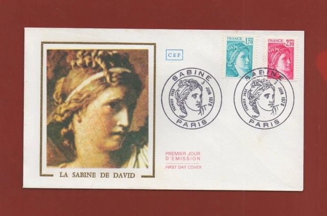 FDC 1978 - La Sabine de DAVID .... (Ref. 4971) EUR 6,00 - PicClick FR