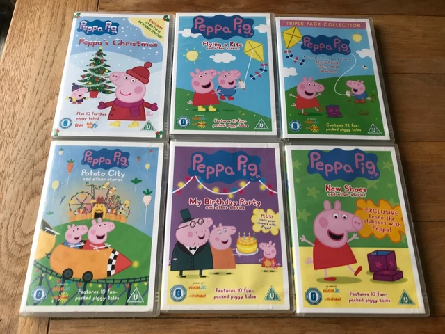 PEPPA PIG DVD Bundle x 6 DVDs £4.50 - PicClick UK
