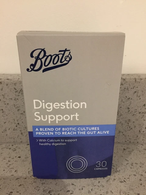 BOOTS DIGESTION SUPPORT 30 tablets £8.00 - PicClick UK