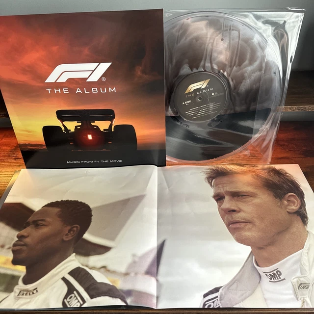 F1 THE ALBUM Soundtrack 🏎️ | Limited Edition Oil Filled | Vinyl LP | IN ...