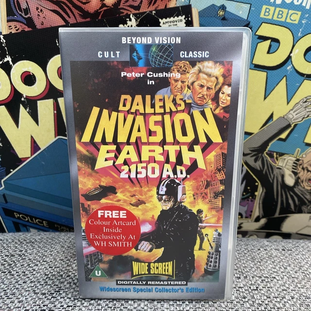 DR WHO DALEKS Invasion Earth 2150 A.D. - Peter Cushing - PAL VHS Video ...