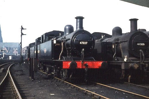 ORIGINAL COLOUR SLIDE of ex works 47327 LMR Jinty steam loco £4.99 ...
