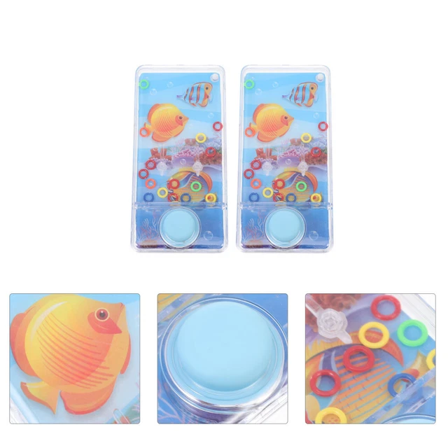 2 PCS ROBOT Toys Ring Throwing Water Machine Necessity Palm £8.65 ...