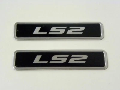 2 PONTIAC 05 06 Gto 6.0L V8 Ls2 Engine Emblems Badges EUR 14,06 ...