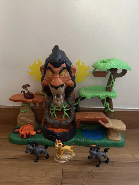DISNEY LION GUARD Rise Of Scar Lair Playset *Read Description* Faulty £ ...