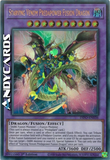 Starving Venom Predapower Fusion Dragon FOR SALE! - PicClick UK