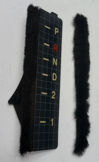 HOLDEN COMMODORE VL Centre Console Shifter Indicator Panel & felt $25. ...