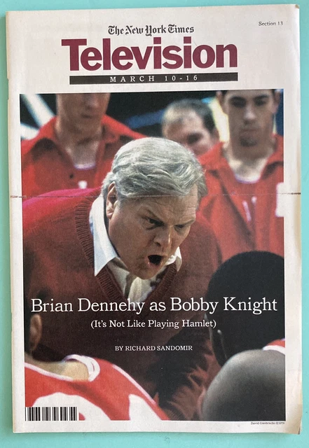 BRIAN DENNEHY The New York Times Local TV Guide March 10 2002 / LI NY ...