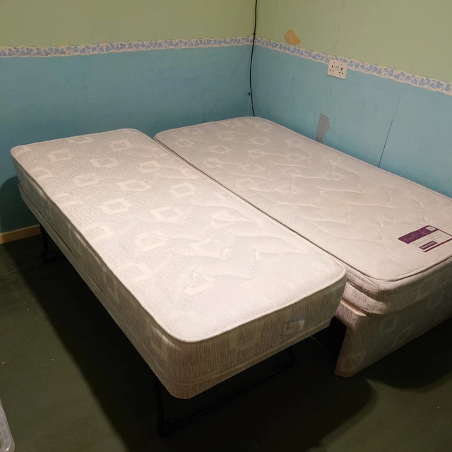 SINGLE BED WITH Pull out Trundle Bed (Bensons for Beds Tranquility ...