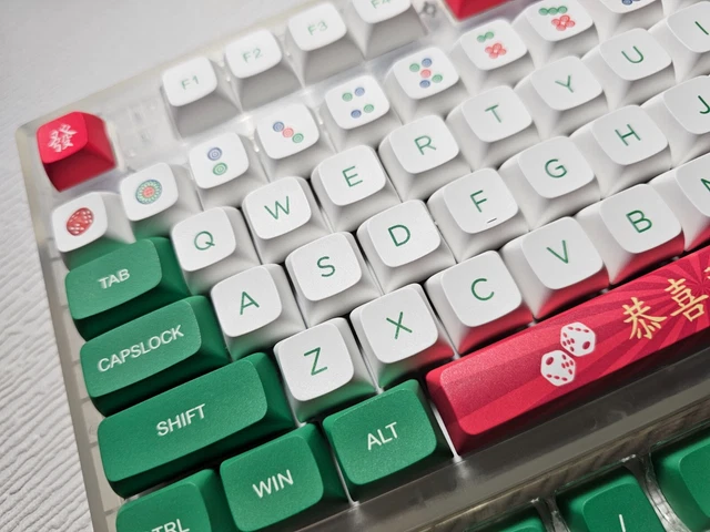 ACEBRO MAHJONG 87 Keys RGB Modular Mechanical Keyboard & EXTRA FREE ...