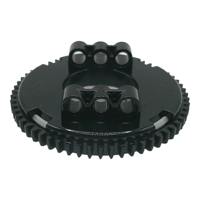 LEGO® TECHNIC TURNTABLE with Swivel Wreath Light Grey / Black 18938 / ...
