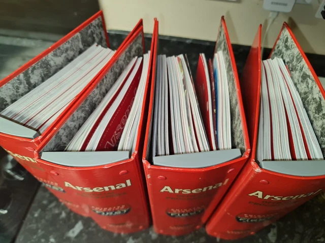 ARSENAL 2006-07 1ST Season @ The Emirates In 4 Official Binders - 27 ...
