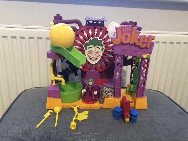FISHER-PRICE IMAGINEXT DC Super Friends The Joker Laff Factory Playset ...