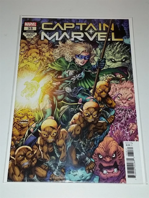 CAPTAIN MARVEL #35 Villains Reign Variante Neuve Comme Neuf+ (9,6 Ou ...