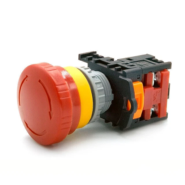 1PCS NEW FOR TEND Emergency stop button switch TN2BKR-2B 22mm EUR 30,23 ...