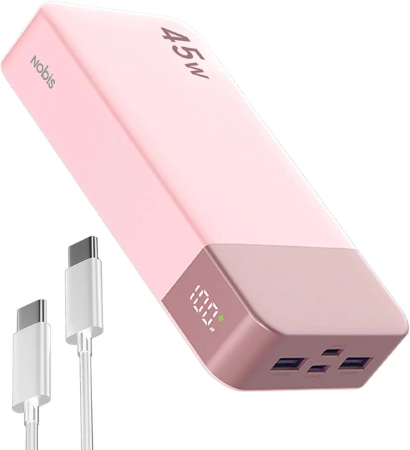 POWER BANK, 45W 20000Mah Portable Charger, USB C Fast Charging, 4 Ports ...