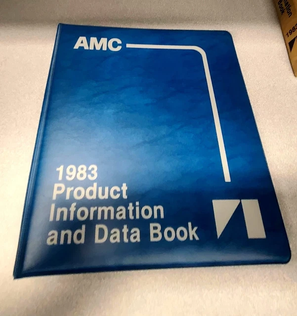 1983 AMC PROD Info Eagle Jeep Data Book Dealer Album CJ5 CJ7 Wagoneer ...