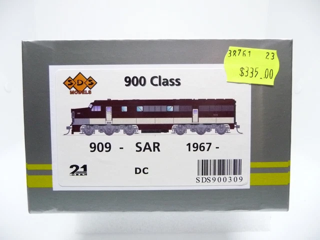 SDS 909 SOUTH Australian Railways 1967 900 Class Locomotive DC $335.00 ...