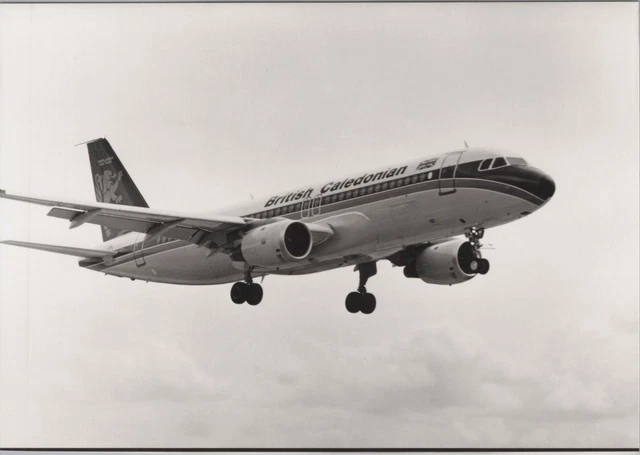 BRITISH CALEDONIAN AIRWAYS Bcal Airbus A320 Vintage Original ...