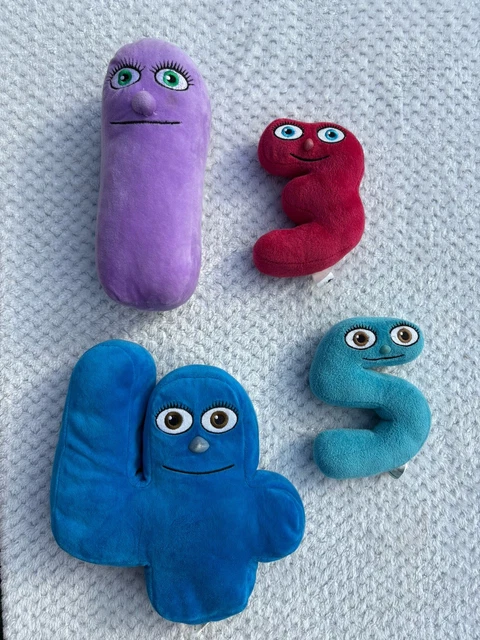 CBEEBIES NUMBERJACKS PLUSHIES - Numbers: 1, 3, 4, 5 - Retired. £78.68 ...