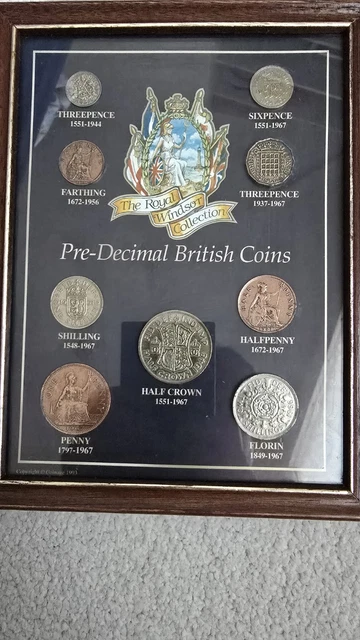 PRE-DECIMAL BRITISH COINS Set- The Royal Windsor Collection £29.34 ...