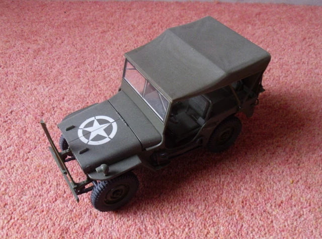 SOLIDO WILLYS JEEP 1/18 Scale Diecast Model Car $33.69 - PicClick